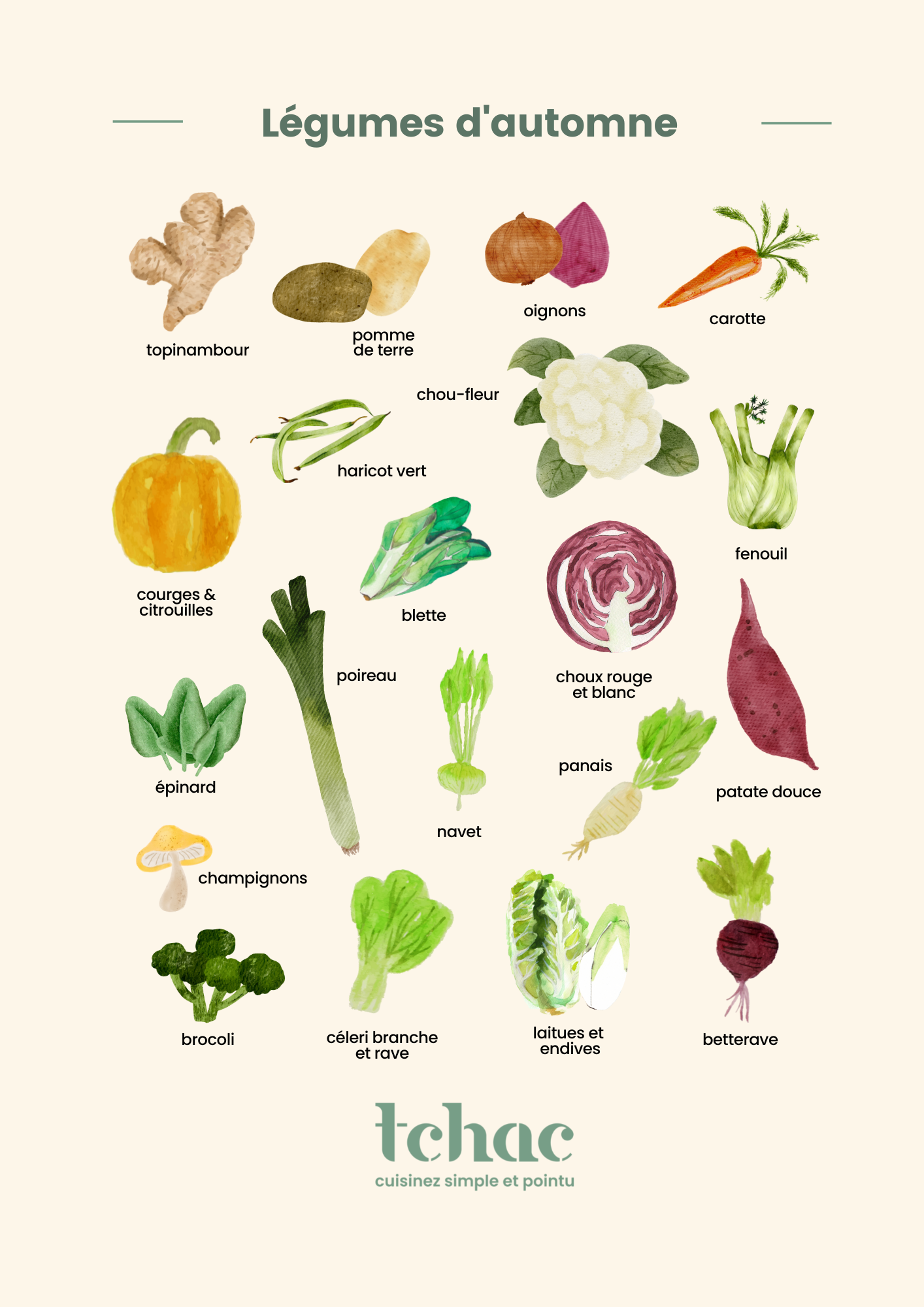 Recettes - Légumes d’automne : tout sur les légumes d’automne - TCHAC ...