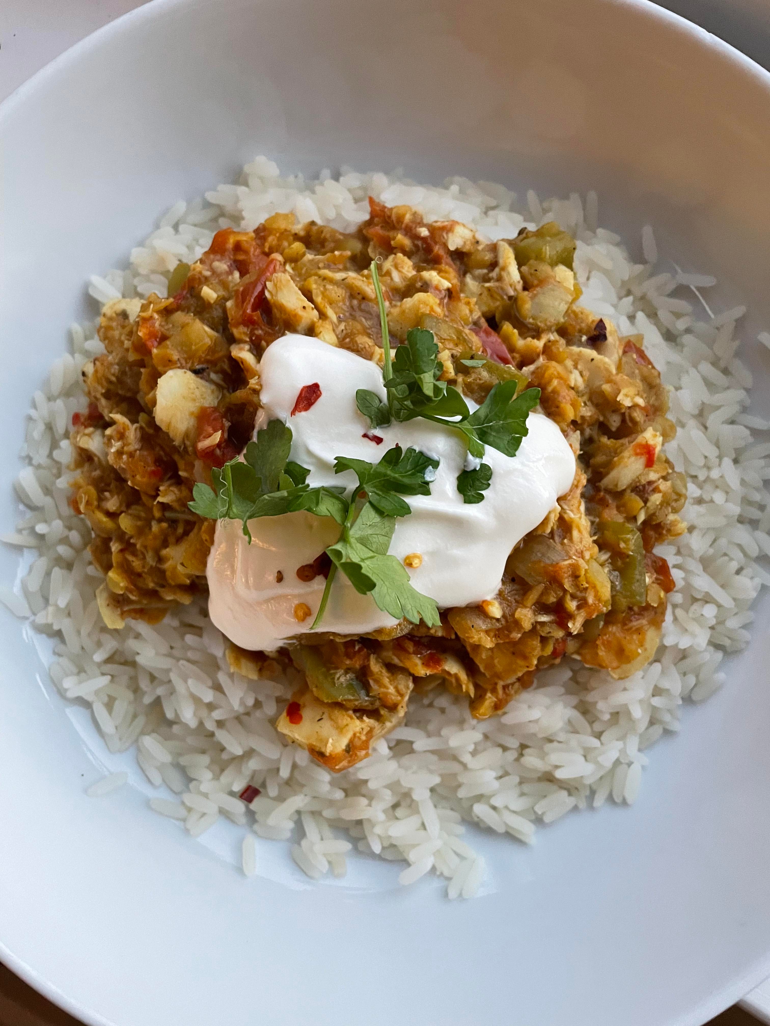 Lentil Fish Curry Recipe