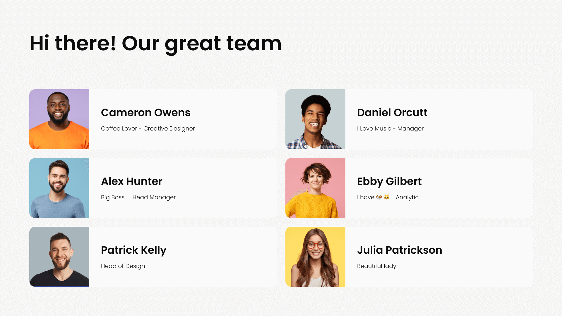 Team Slides - slidddo