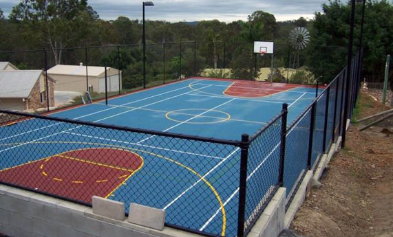 Basketball Court Construction