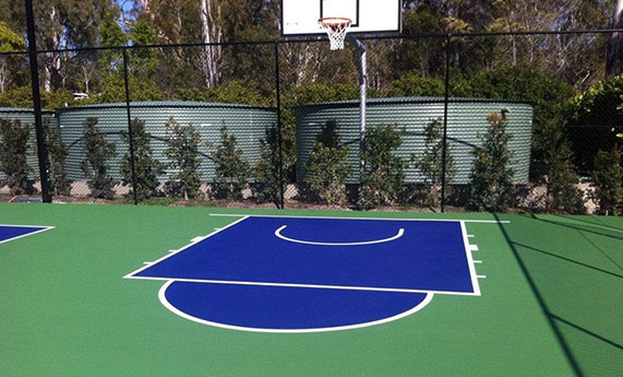 Basketball Court Construction