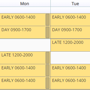How do I build a long term Rota?