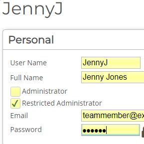 How do I create Users with restricted access to Employees?