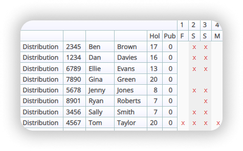 How do I track Public Holiday balance separately to Personal Holiday ...