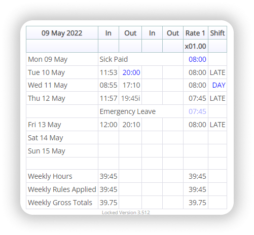 How do I process Timesheet Exceptions?