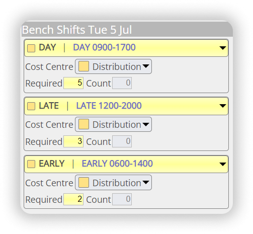 How do I make shifts available to my team?