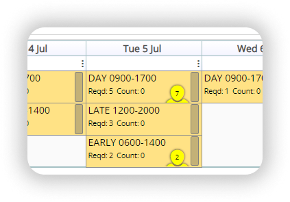 How do I view shift requests and apply them to the Rota?