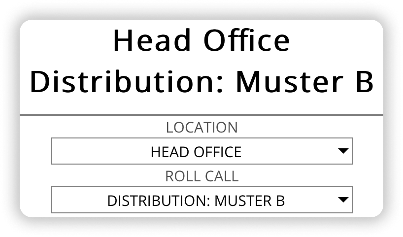 How do I run a Fire Alarm Roll Call?