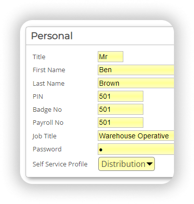 How do I create a basic Self Service Profile for App users?