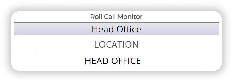 How do I manage a Fire Alarm Roll Call?