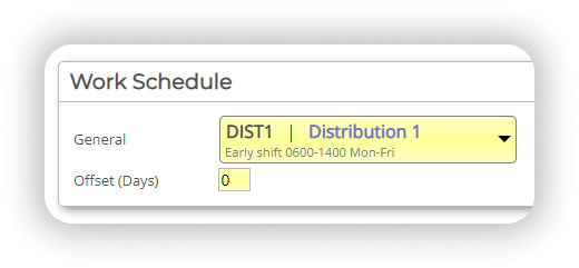 How do I create and use Work Schedules?