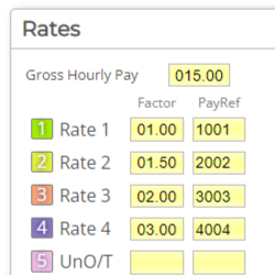 How do I add Payroll Pay References to Employee Records?