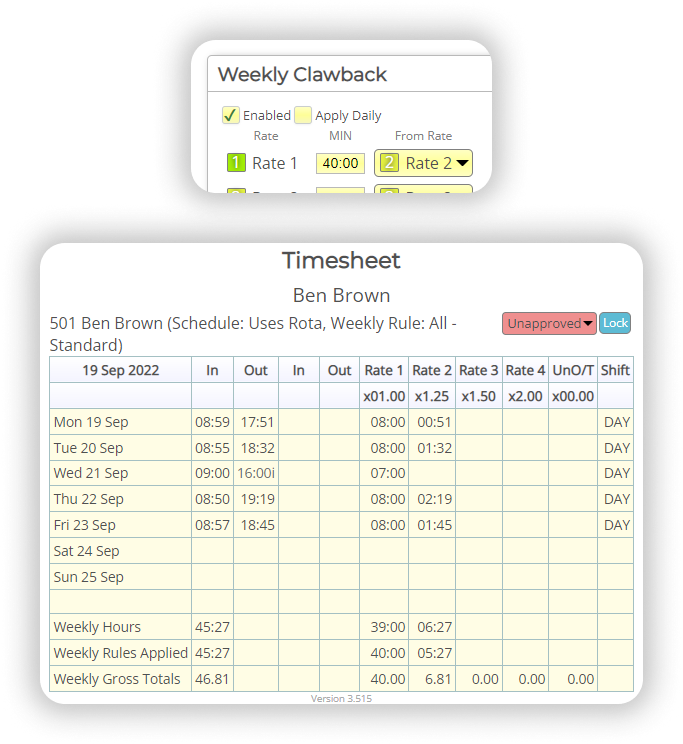 How do I create a Weekly Rule?