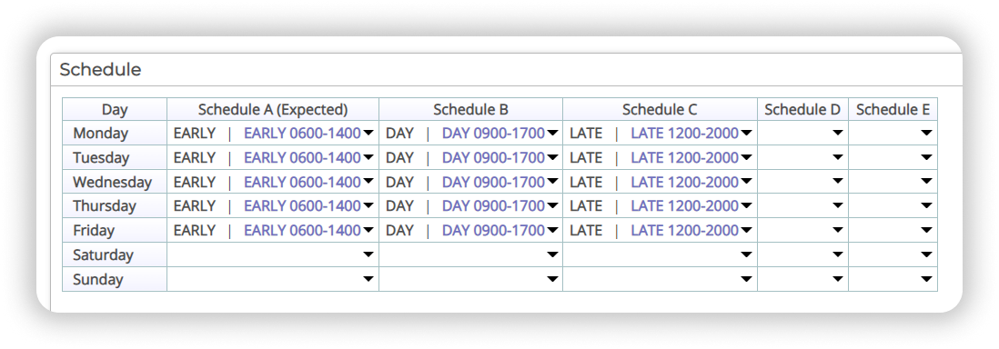 How do I build a long term Rota?