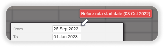 How do I build a long term Rota?