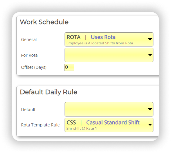 How do I manage lateness when employees work flexible shifts?