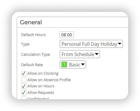 How do I use Calculation Types with Absence Reasons?
