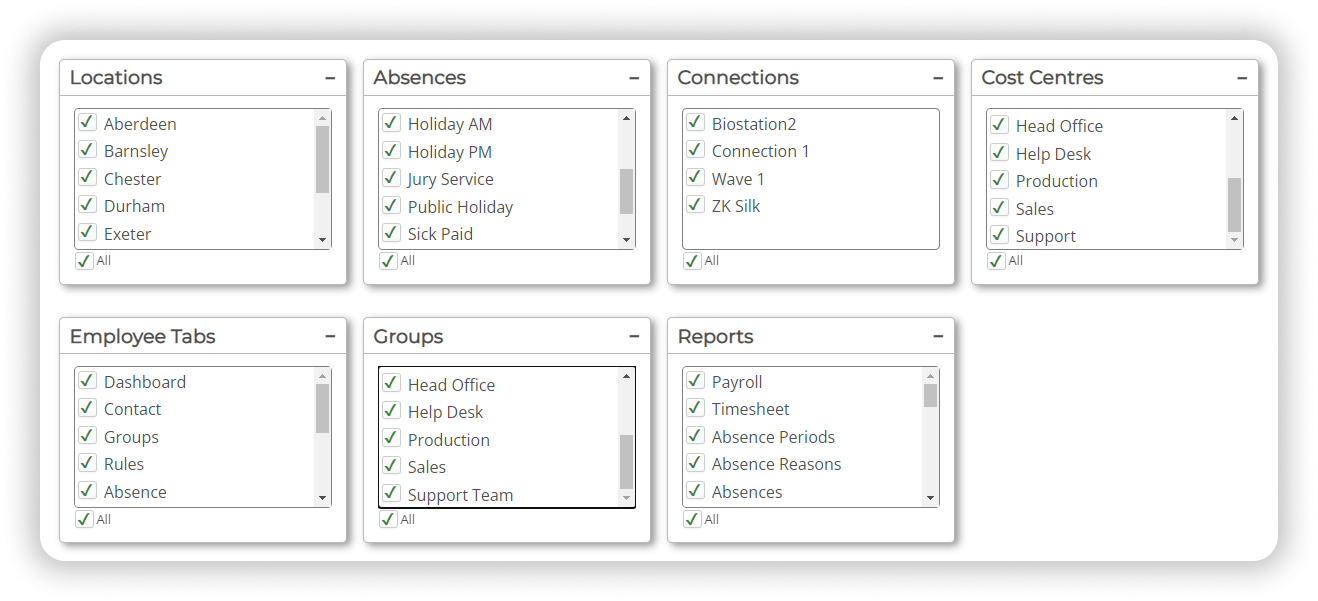 How do I create Users with limited permissions?