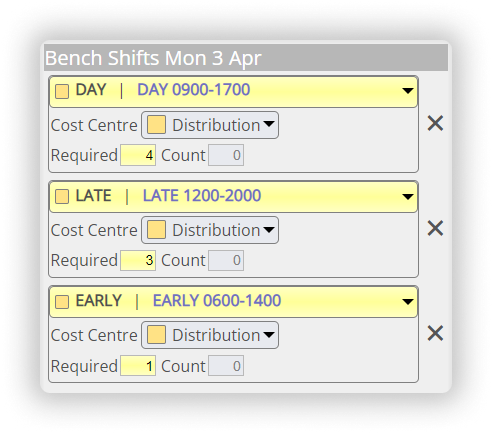 How do I build a Rota using the Drafting Bench?