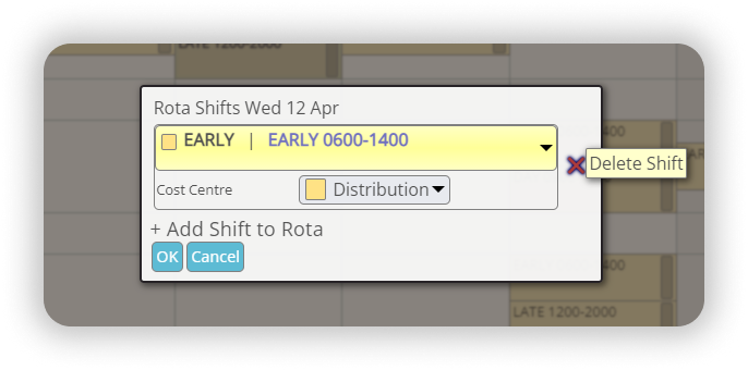 How do I make changes to the Rota?