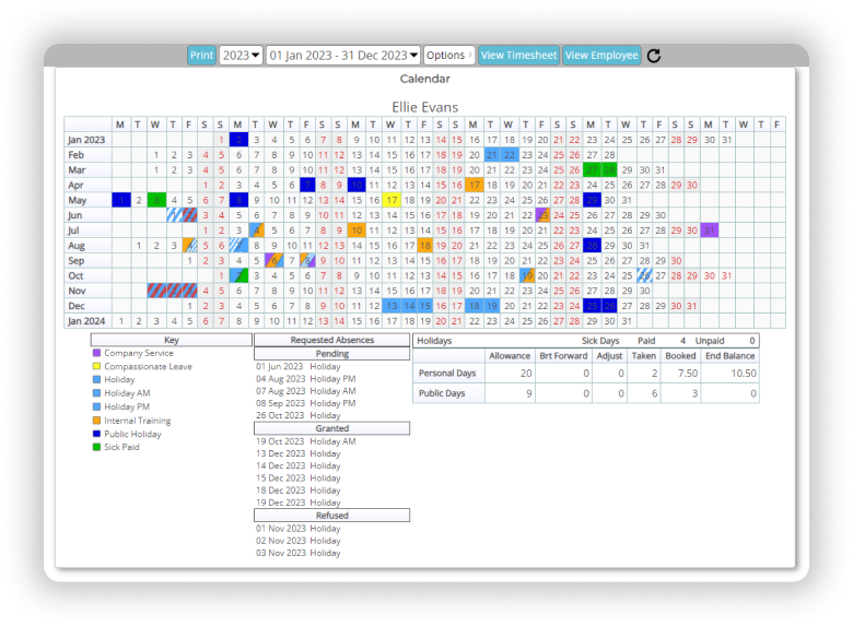How do I get started with the Calendar?
