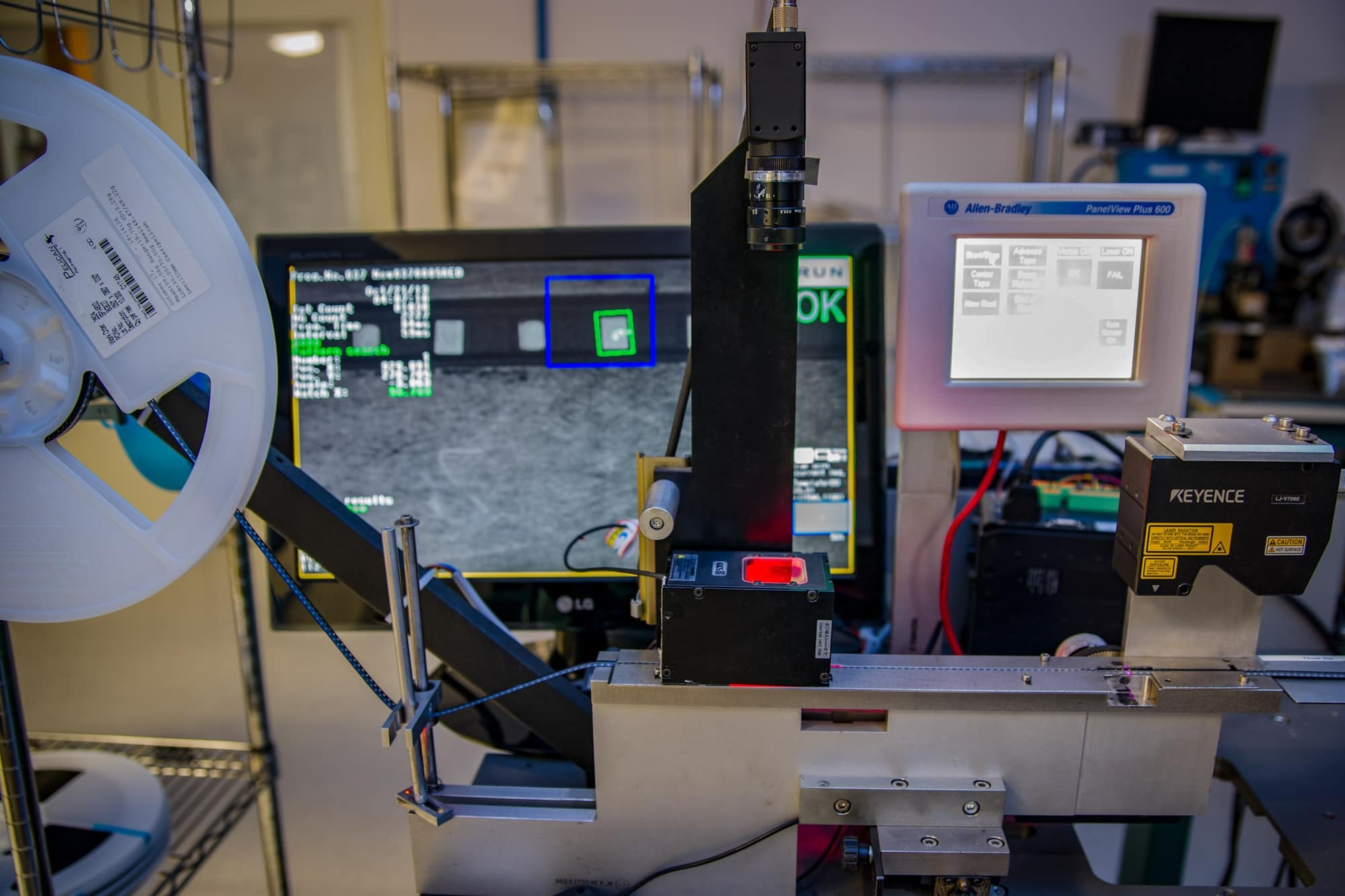 Vision AOI and electrical test