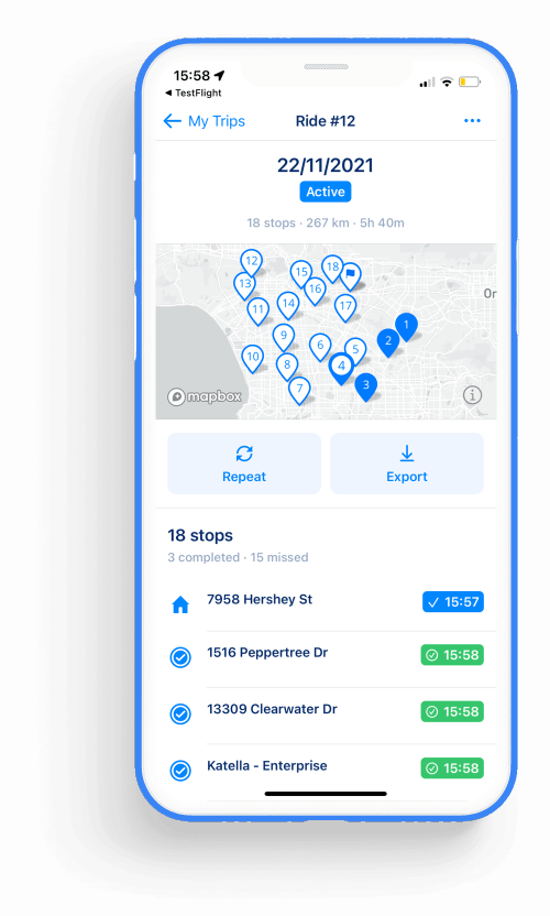 MyWay Route Planner