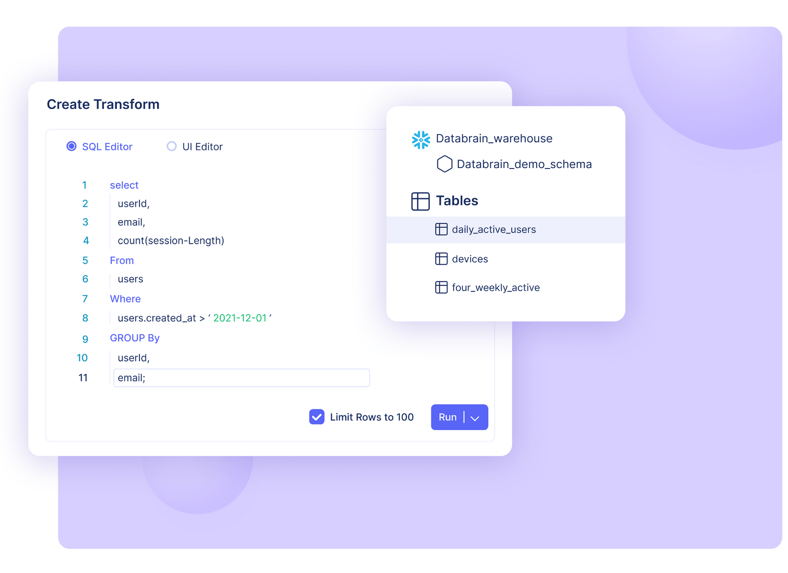 DataBrain | The all-in-one data stack for your ETL, transformations ...