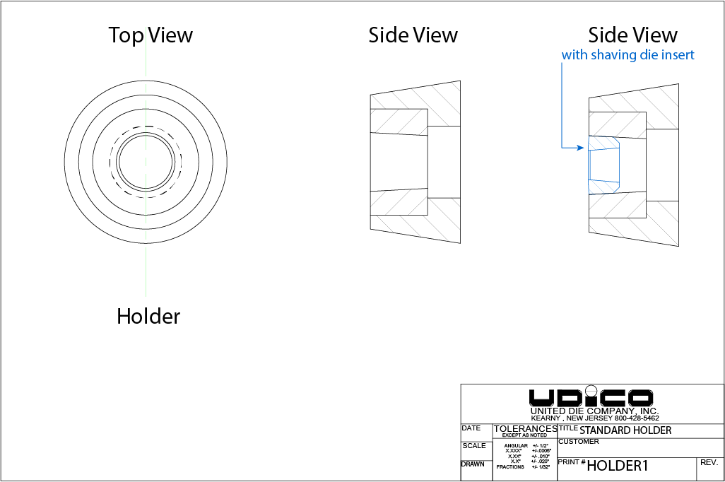 United Die Company - Shaving Dies