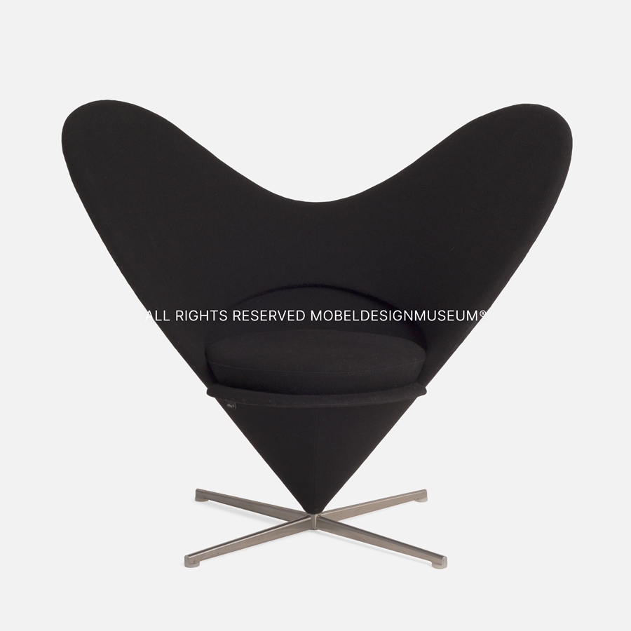 Heart Cone chair by Verner Panton | | Möbeldesignmuseum