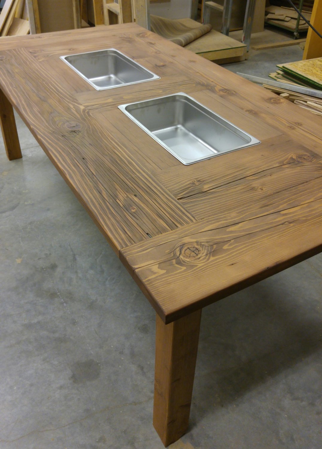 Wicked Grain - Farmhouse Cooler Tables