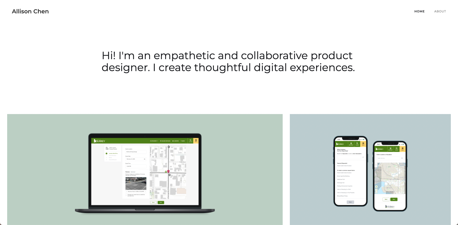 Allison Chen's Portfolio