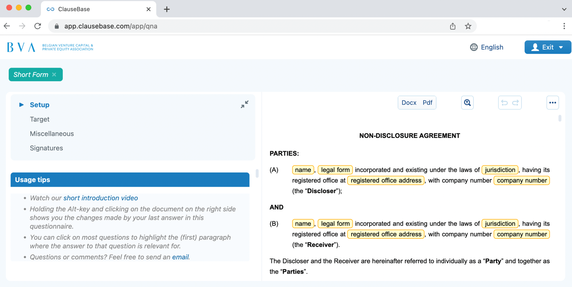 Contract Drafting Software | ClauseBase
