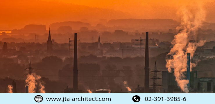 How does outdoor air pollution affect indoor air quality