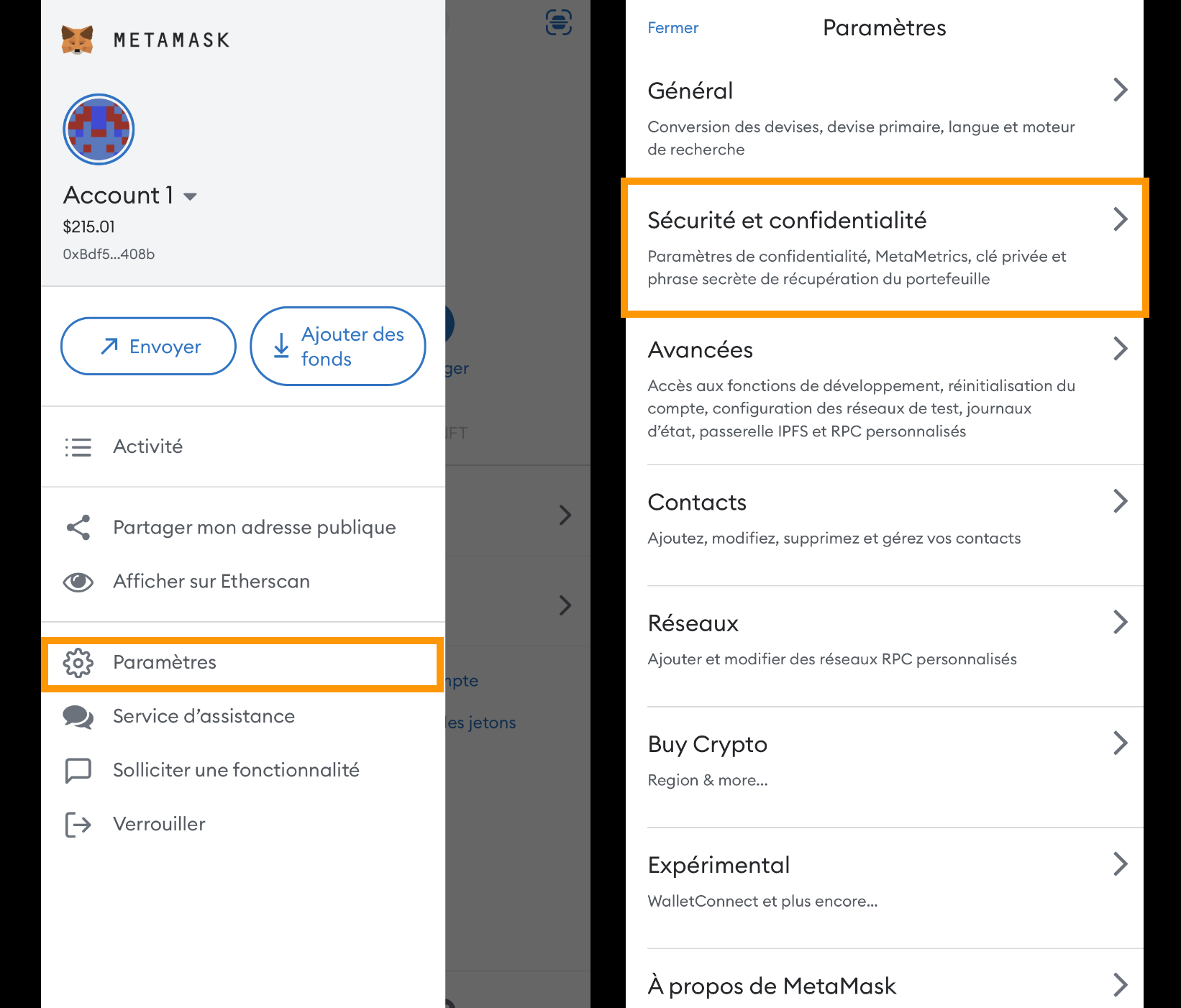 Créer son portefeuille MetaMask