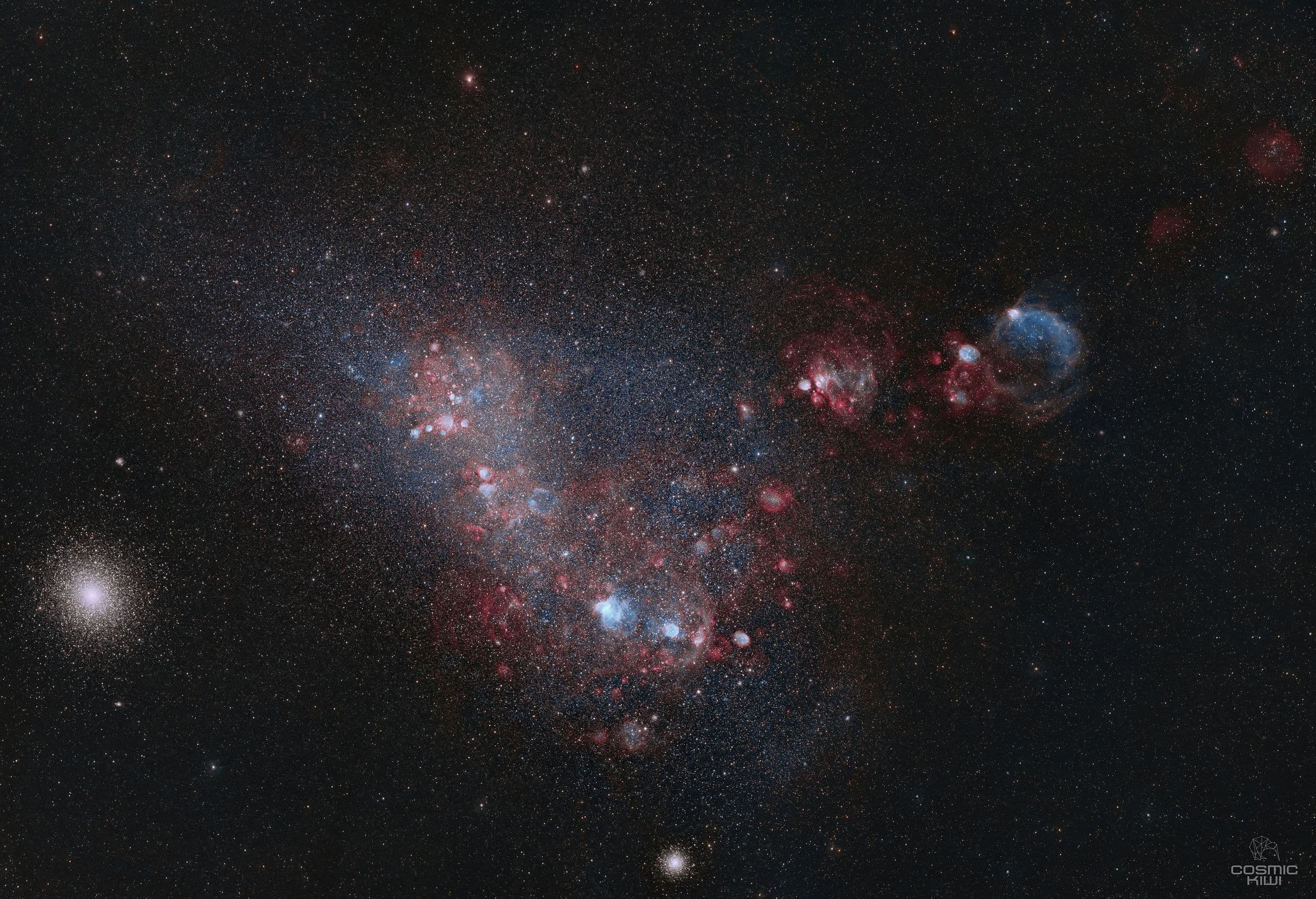 SMC & Magellanic Bridge