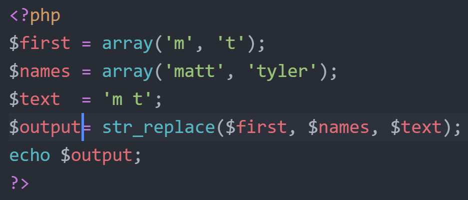 PHP Str Replace Function How To Replace Characters In A String In PHP
