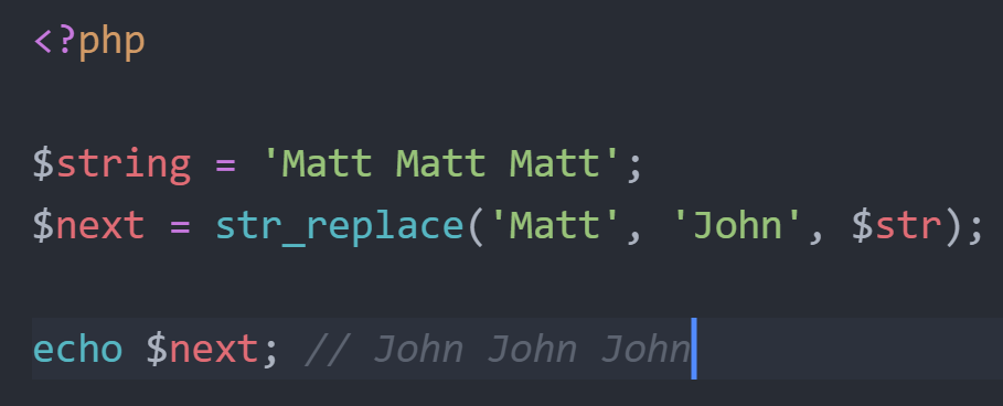 PHP Str Replace Function How To Replace Characters In A String In PHP