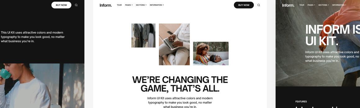 Inform - Webflow HTML Website Template