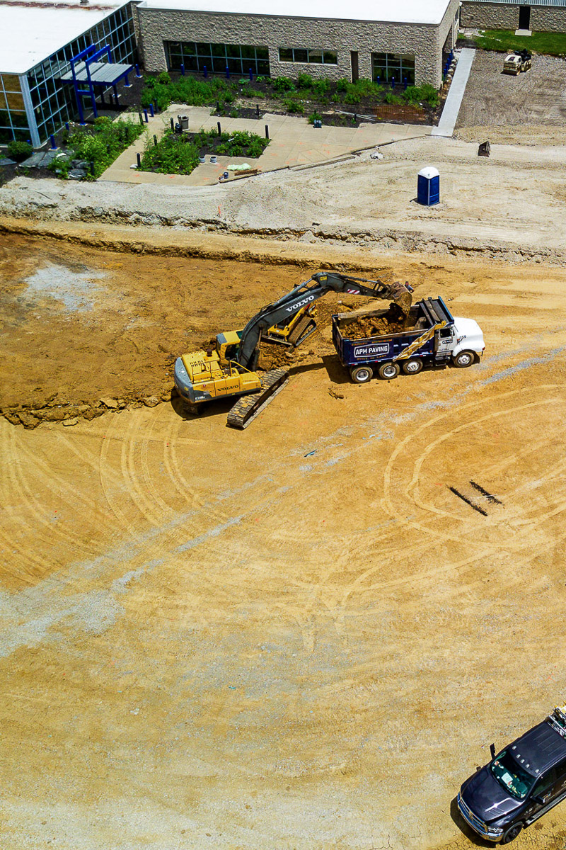 Parking Lot Installation and Construction Site Work