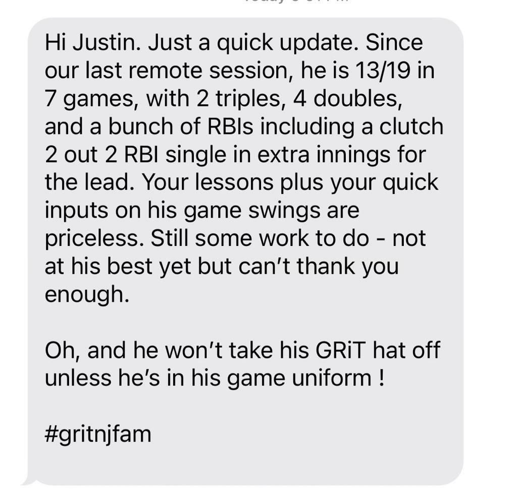 GRiT NJ | Baseball & Softball Hitting Instruction
