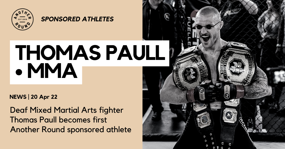Deaf Mixed Martial Arts fighter Thomas Paull becomes first Another ...