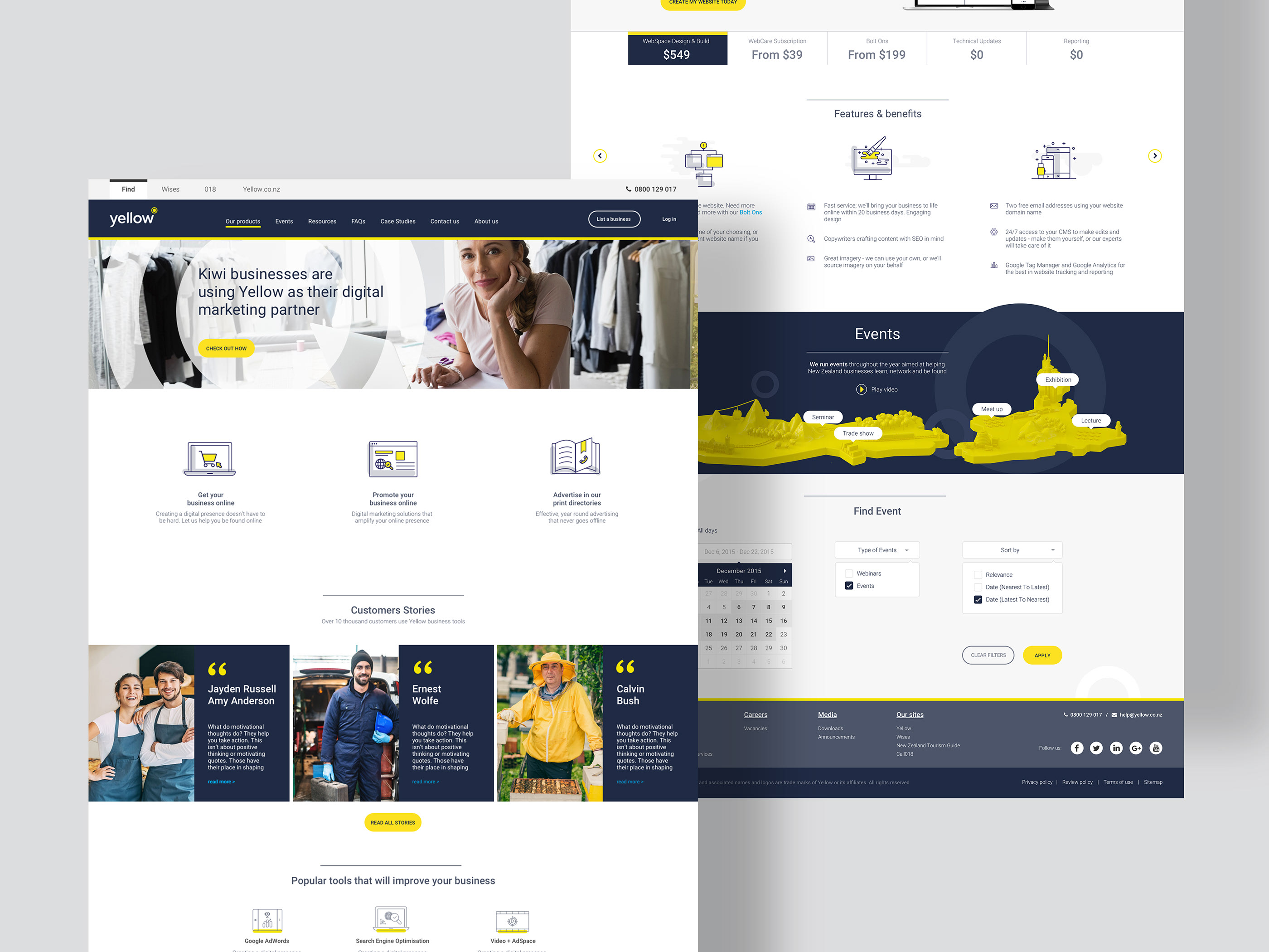 Yellow NZ Rebranding · Bryn Taylor