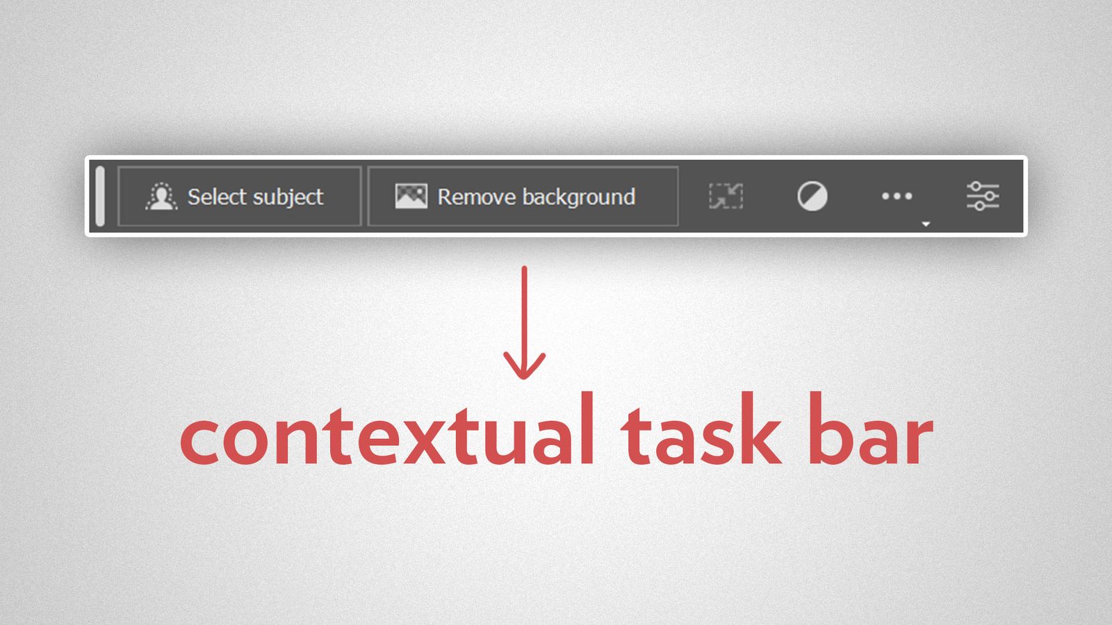 (NEW!) The Contextual Task Bar | Photoshop