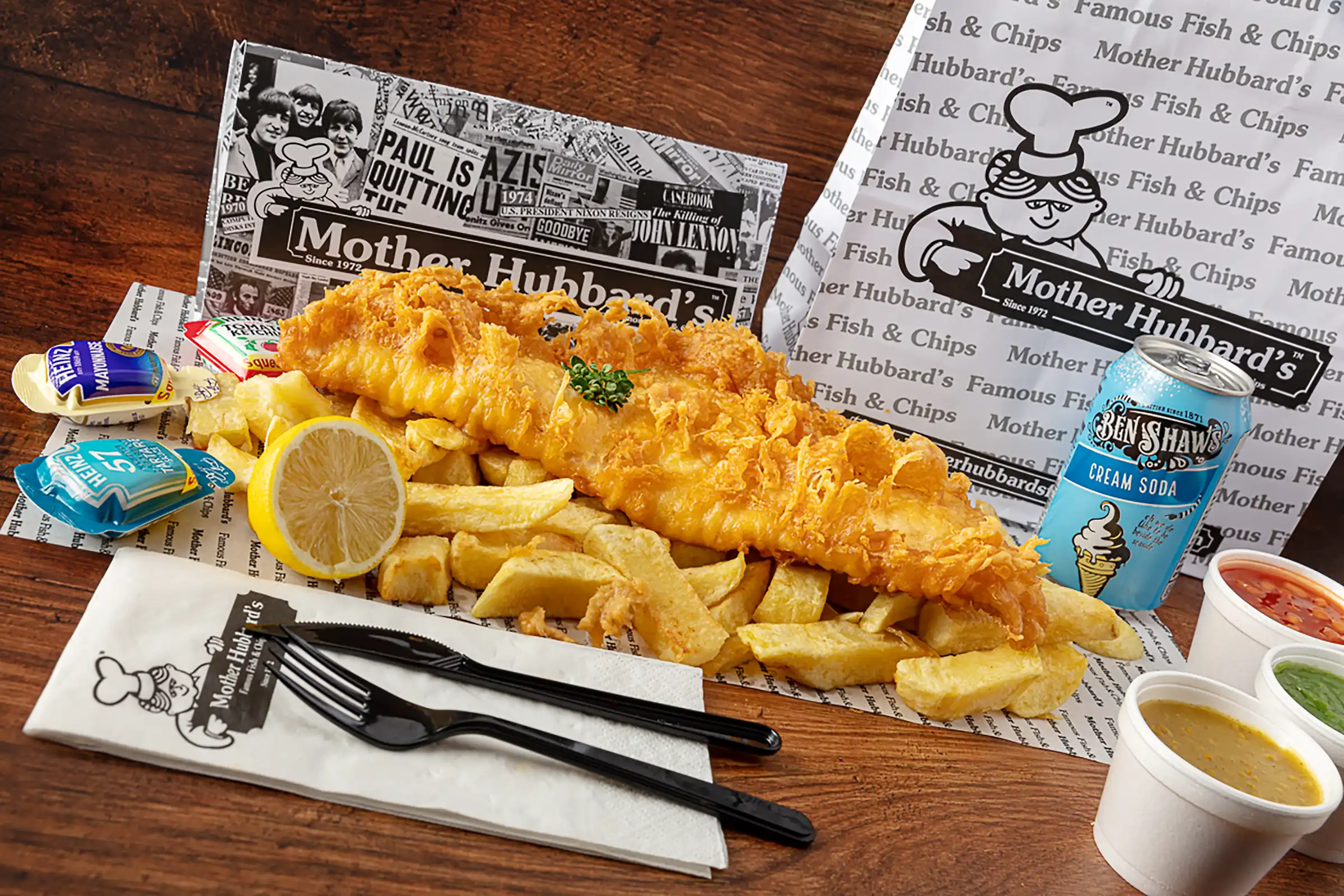 Mother Hubbard's Scotland | Famous Fish & Chips Since 1972