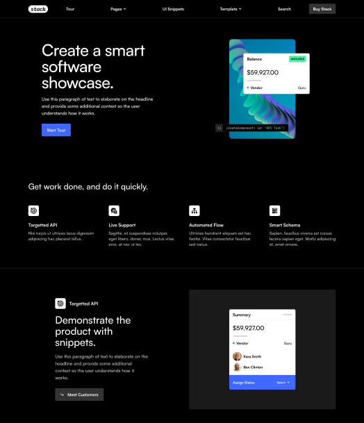 Stack - Webflow HTML Website Template