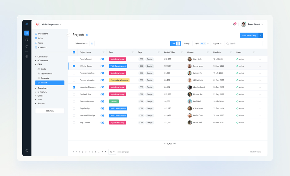 User Interface (UI) Design Perth | Fraser Sprunt