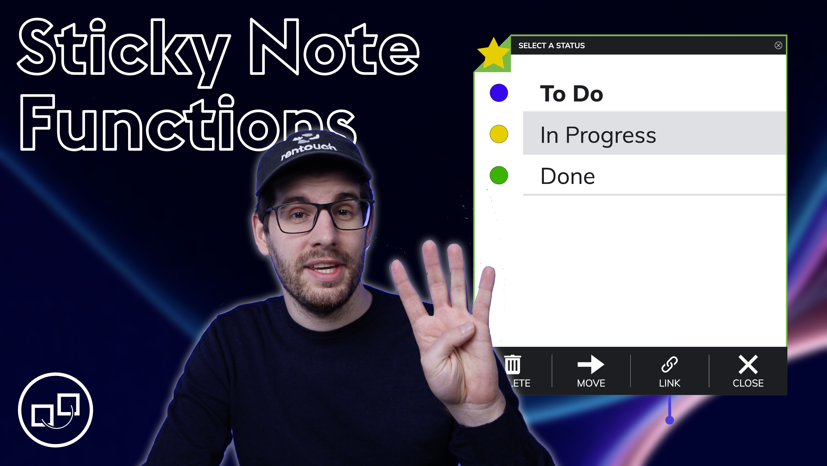 Sticky Note Functions