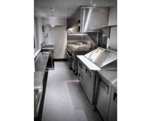 Fast-Food Kitchen: Prefabricated Building - ContekPro