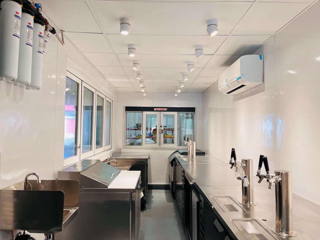 Fast-Food Kitchen: Prefabricated Building - ContekPro